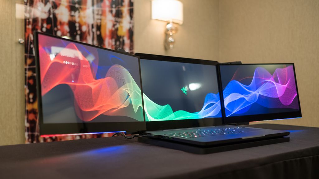 Is three screens on one laptop too many? | TechRadar