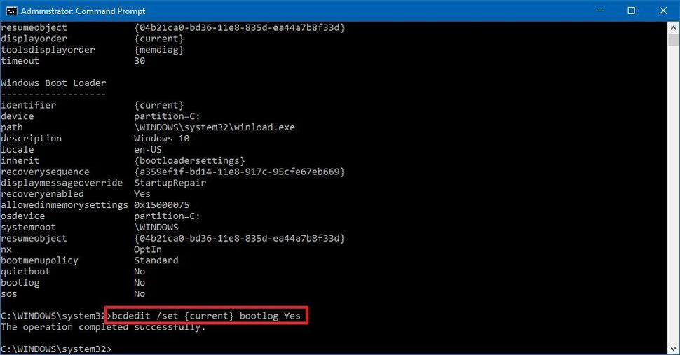 How to enable 'Boot Log' on Windows 10 | Windows Central