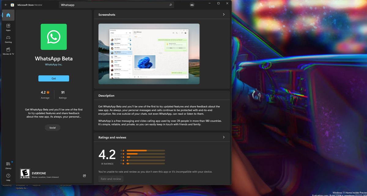 WhatsApp now has a native app on Windows 11 — how to get it | Laptop Mag