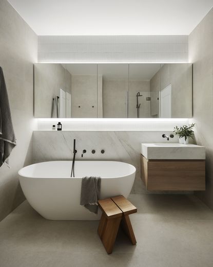 10 LED bathroom lighting ideas for a cozy and stylish space | Livingetc