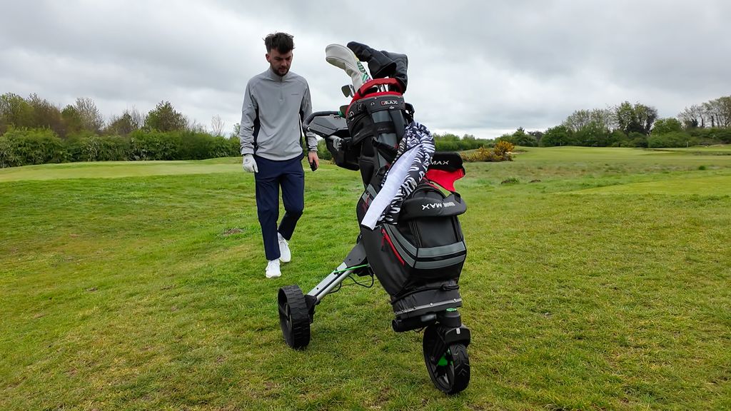 Alphard Cybercart Remote Electric Cart Review | Golf Monthly
