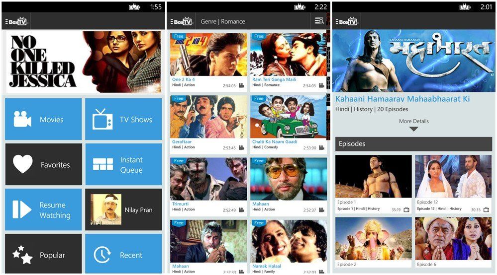 India’s premium video service, BoxTV arrives on Windows Phone | Windows ...