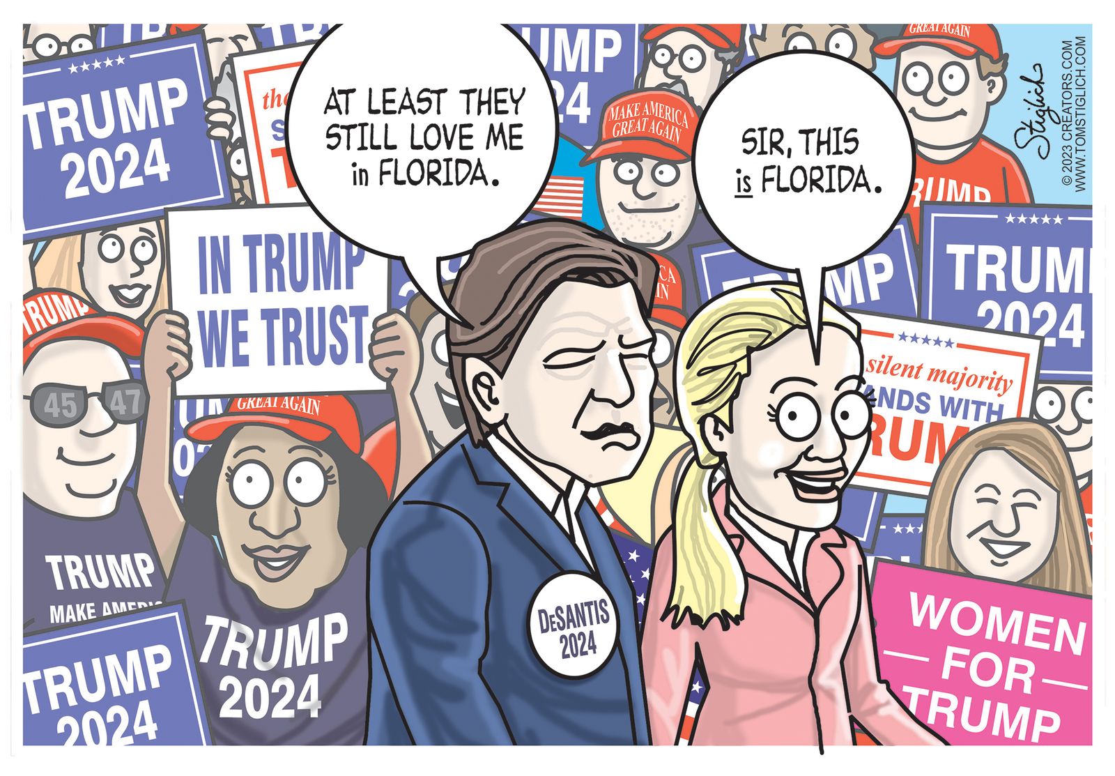 5 toons about DeSantis' struggling poll numbers | The Week