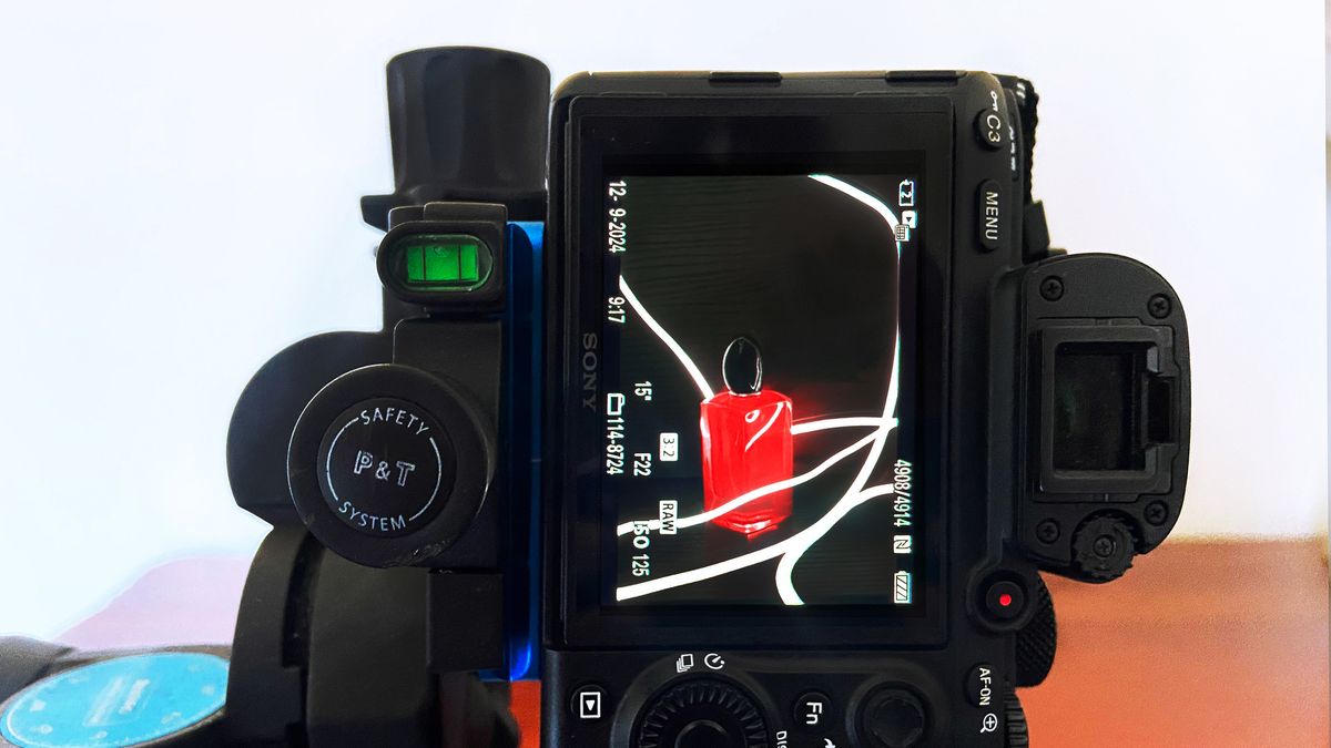 I create mesmerizing light trail effects in my product photos just ...