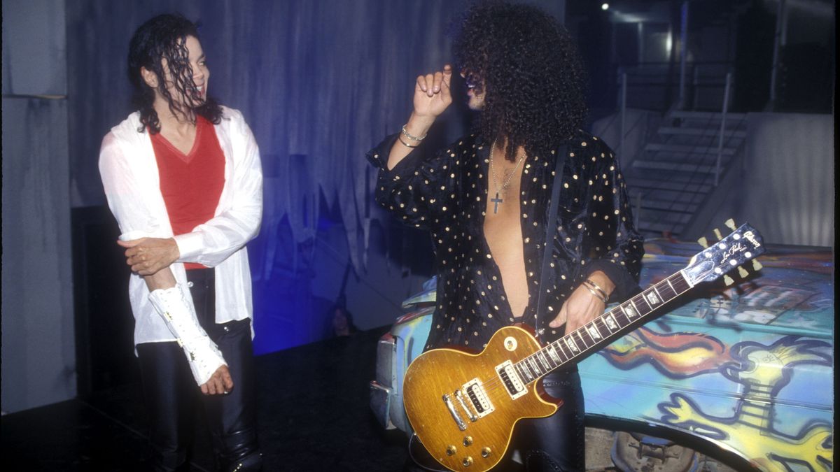 Slash recalls his session work playing for Michael Jackson and Bob ...
