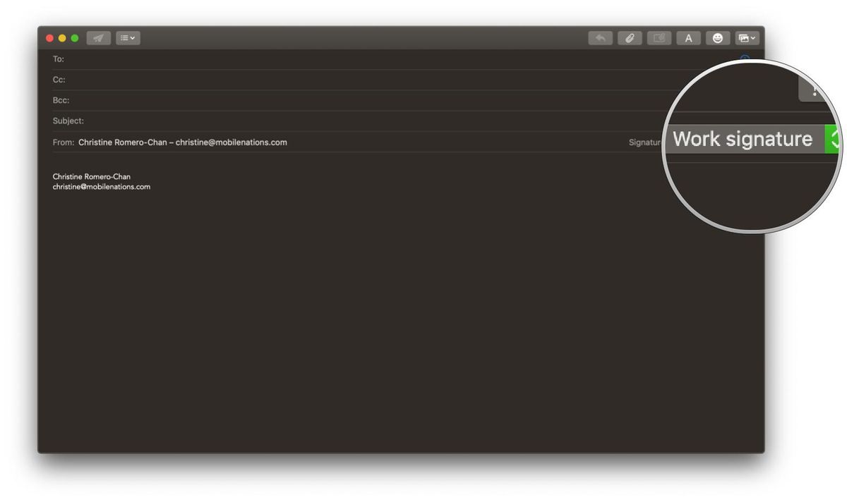 How to set up custom email signatures in the Mail app on Mac | iMore