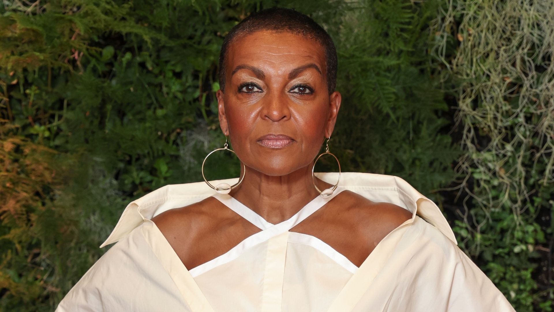 Adjoa Andoh gave a royal-approved skirt suit an edgy twist | Woman & Home