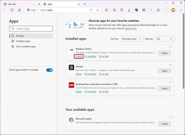 How to install PWAs on Windows 11 | Windows Central