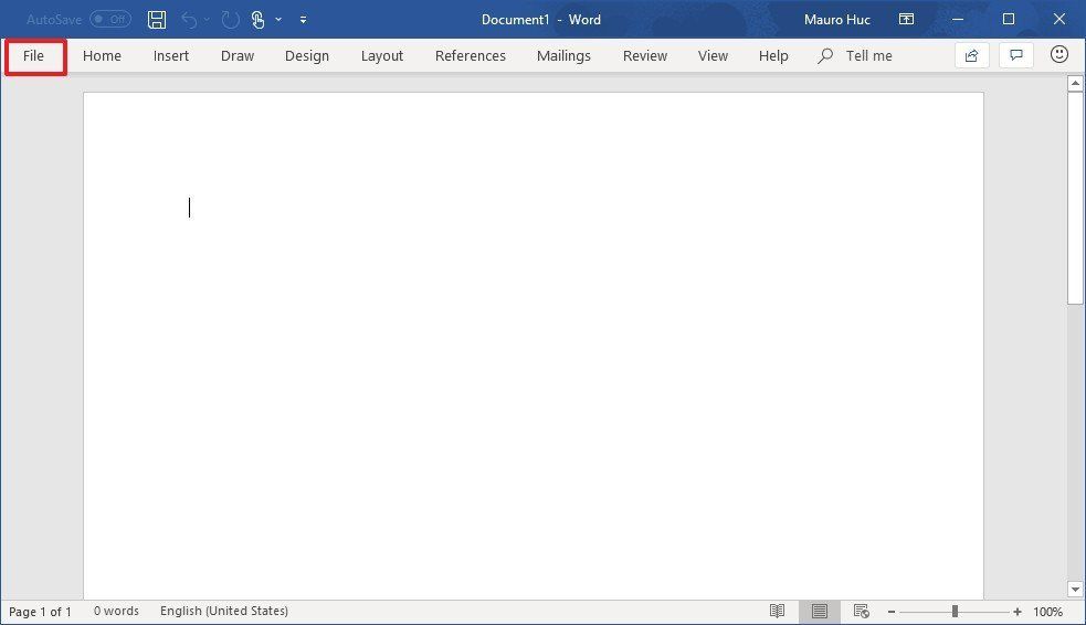 How to manage auto-save for Office apps on Windows 10 | Windows Central