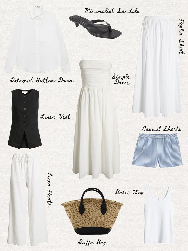 9 Affordable Basics for the Ultimate Summer Capsule Wardrobe | Who What ...