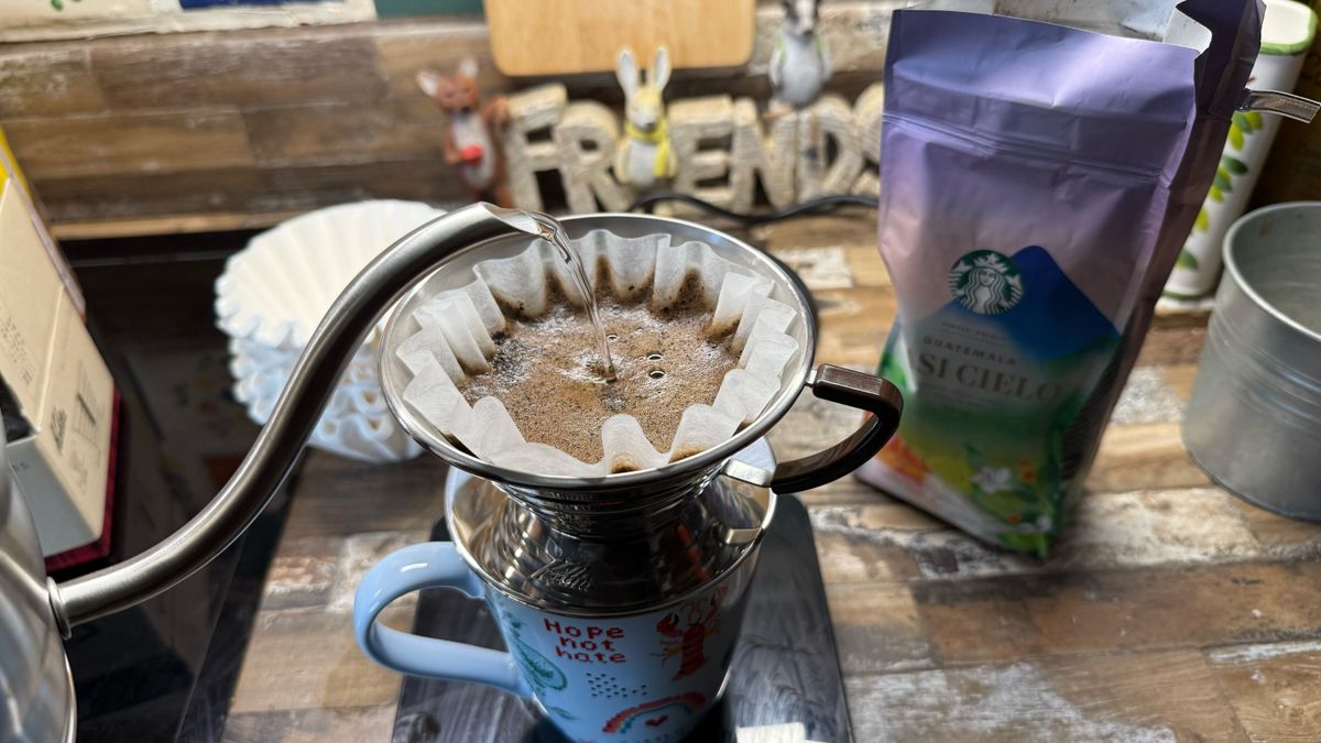 Kalita Wave Pour Over Coffee Dripper review | Tom's Guide