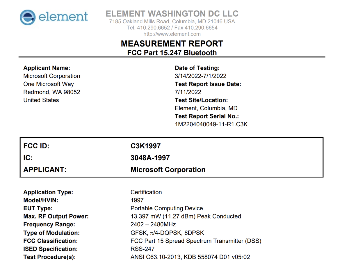 New Microsoft device sails through FCC, likely new ‘Surface Pro 9’ on ...