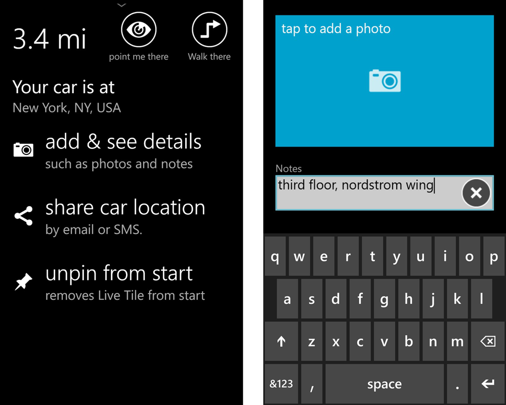 Find my car - hands on with HERE Drive's new feature | Windows Central
