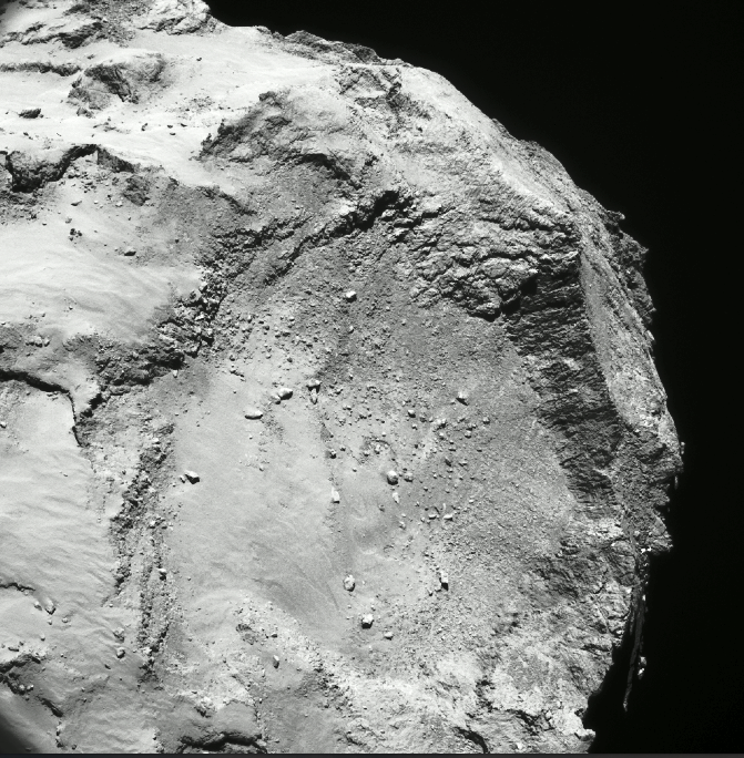 Eerie Comet Landscape Revealed by Rosetta Spacecraft Photos | Space