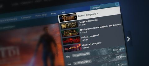 Steam's search bar just got a lot better | PC Gamer