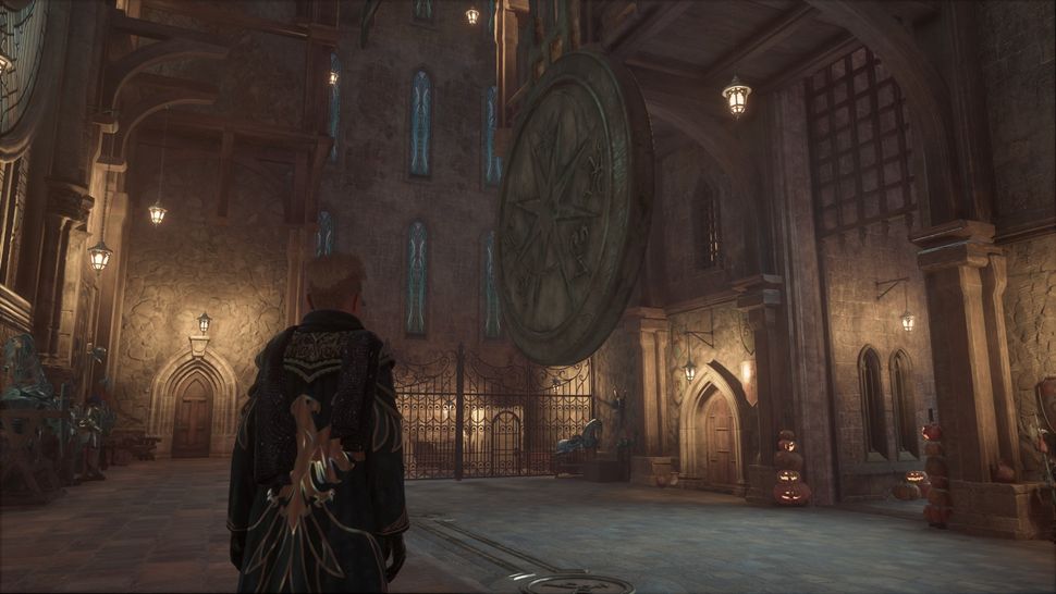 Hogwarts Legacy Clock Tower puzzle: How to open the symbol doors | PC Gamer