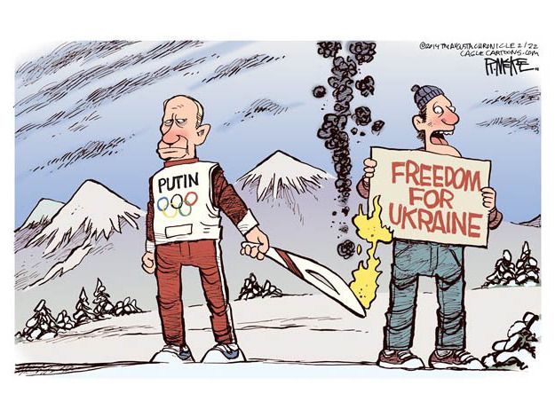 Political cartoon Russia Ukraine | The Week