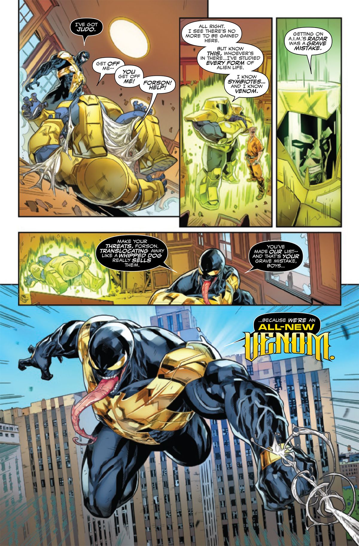 All-New Venom #1 explained - Everything you need to know about the four ...