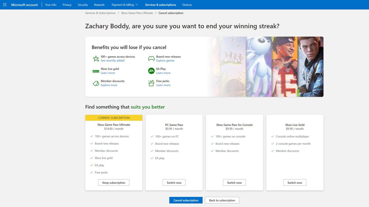 How to get refunds on digital Xbox games and subscriptions | Windows ...