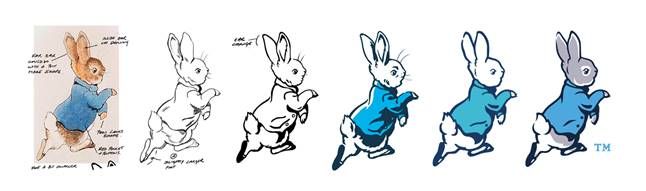 Peter Rabbit leaps into an adorable modern redesign | Creative Bloq