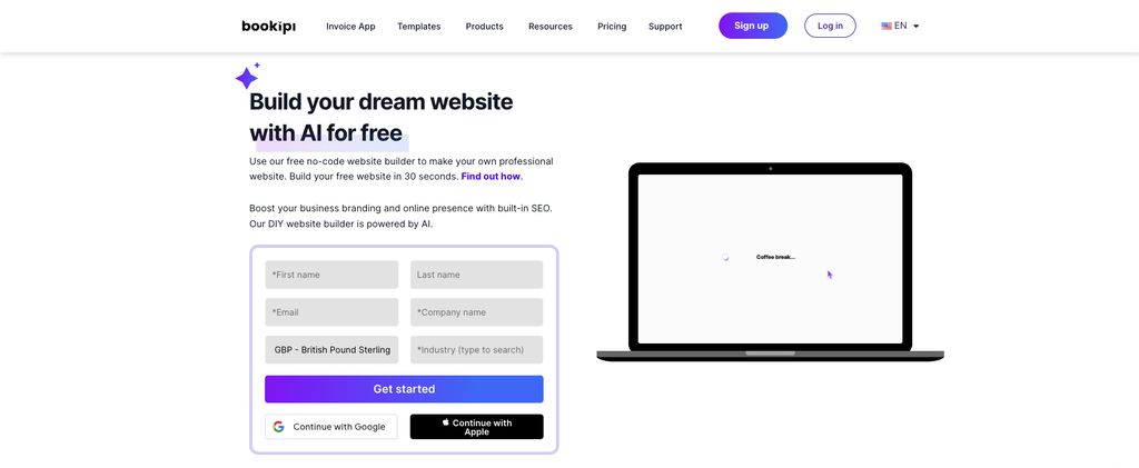 Bookipi AI website builder review 2024 | TechRadar