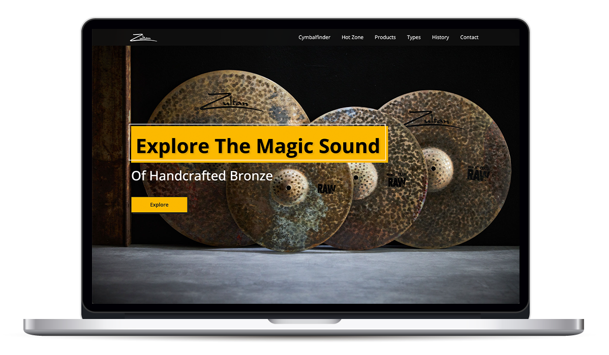 Zultan cymbals unveils revamped website with new Cymbal Finder ...