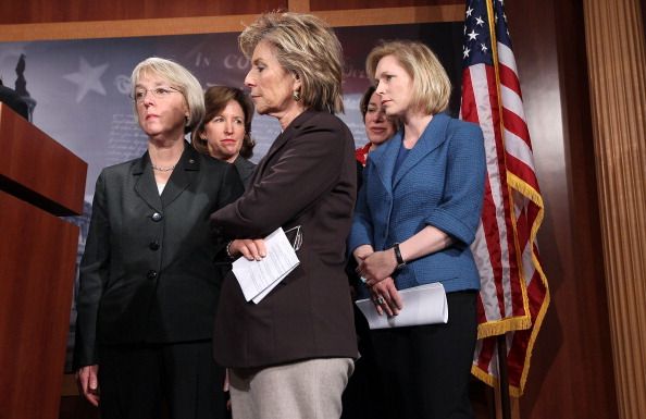 Women senators were barred from the Senate pool for years because 2 ...