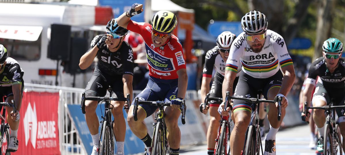 Peter Sagan, Caleb Ewan and Elia Viviani go head-to-head at Tour Down ...