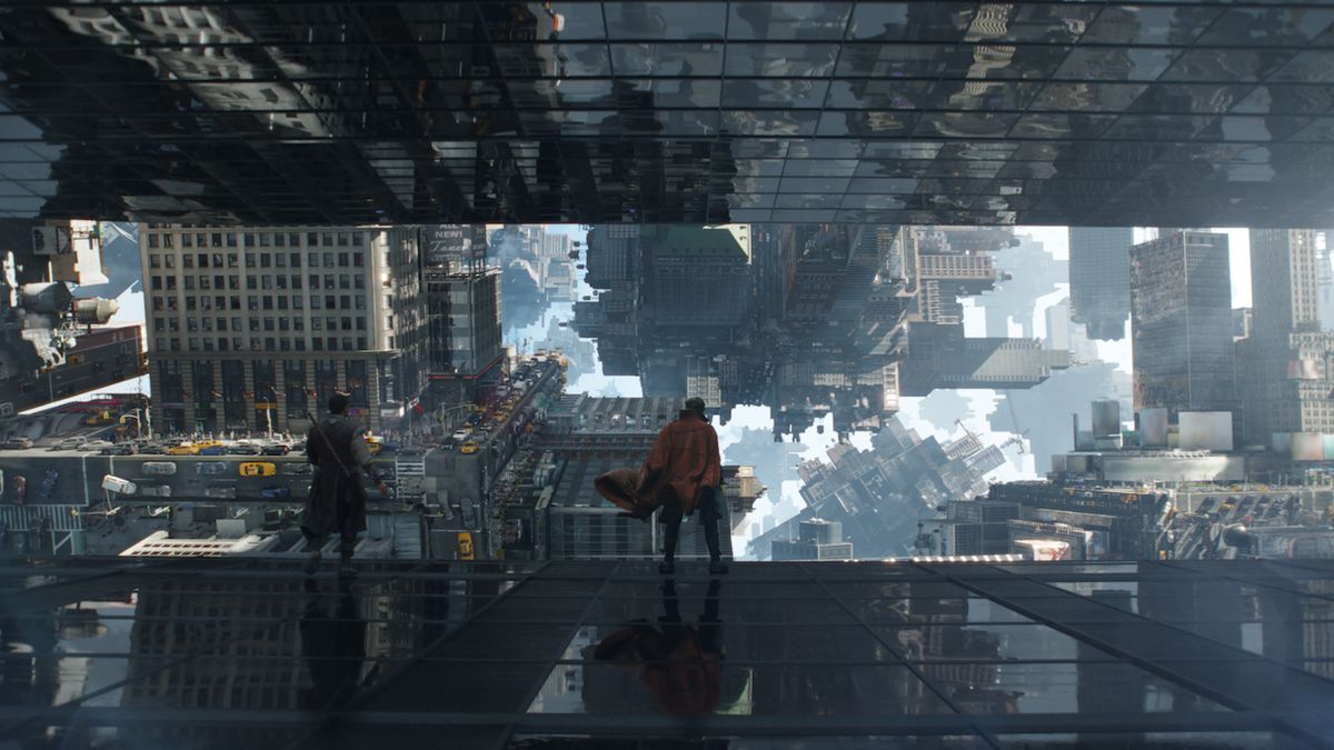 New Doctor Strange images tease more Inception-style city planning and ...