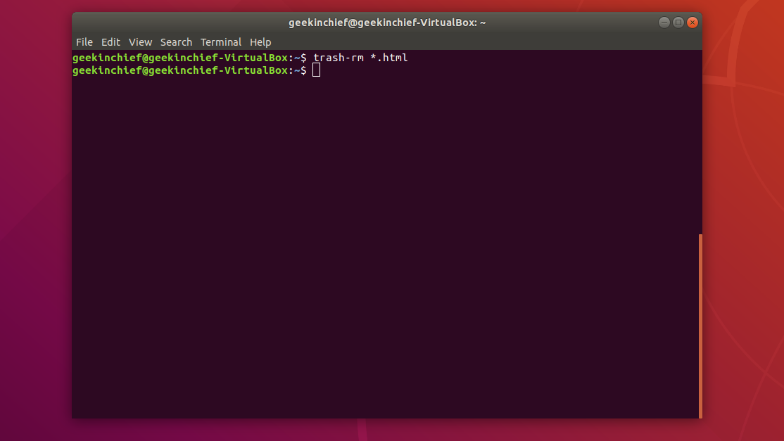 How To Send Files To Trash From The Linux Command Line Tom S Hardware