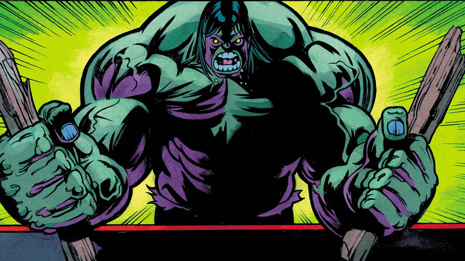 The Hulk goes full vampire slayer as he smashes his way into Blood Hunt ...