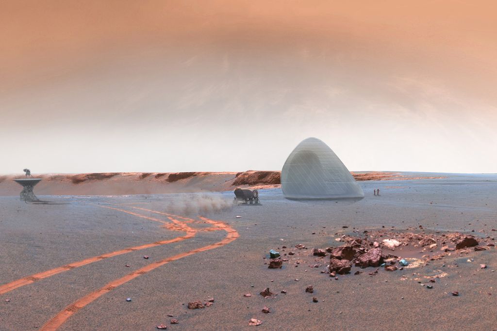 Mars Ice House: Tour a Concept Martian Home in Pictures | Space