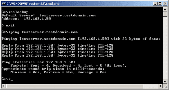 DNS Server Installation, Continued - Your Own Server Part 2: Windows Server 2003 Installation ...
