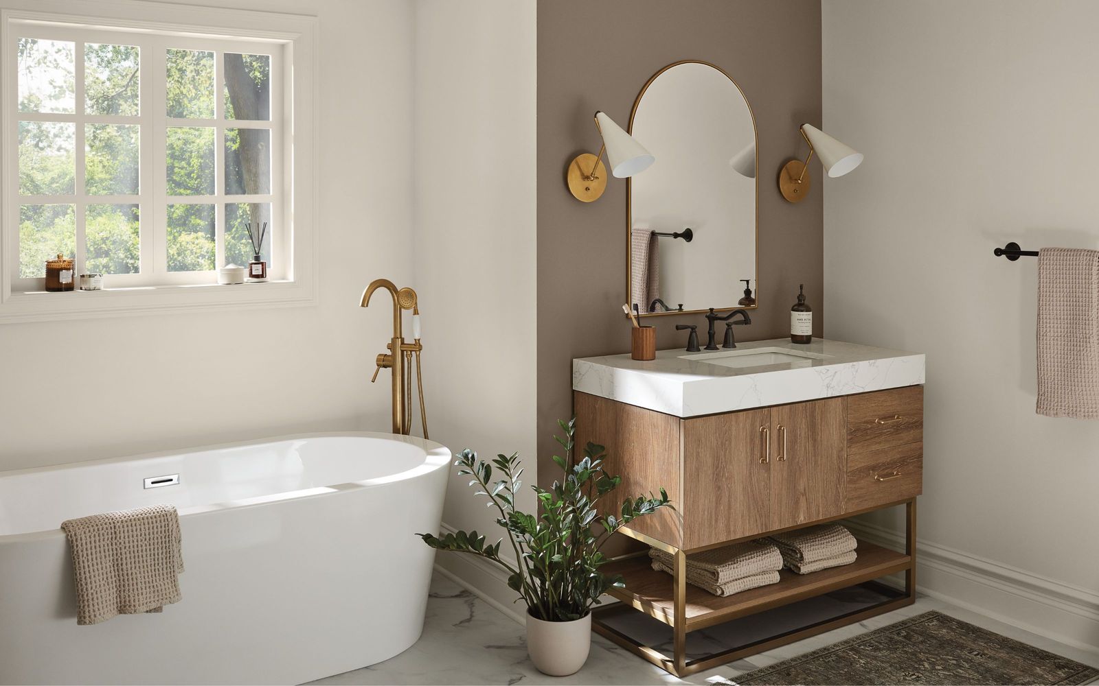 5 of the Best Sherwin Williams Paint Colors for a Bathroom | Livingetc