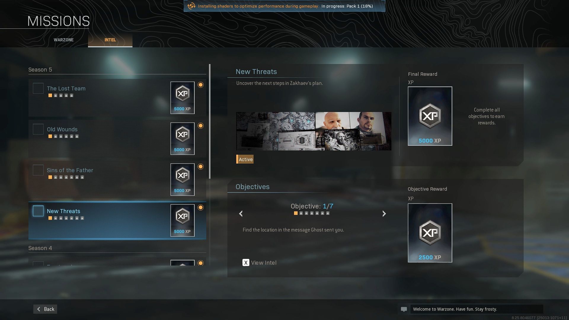 Warzone New Threats Intel - where to find the new intel location in ...