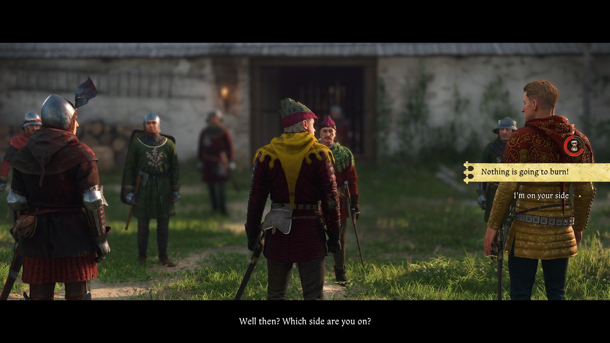 Should you tell Von Bergow about Semine in Kingdom Come: Deliverance 2 ...