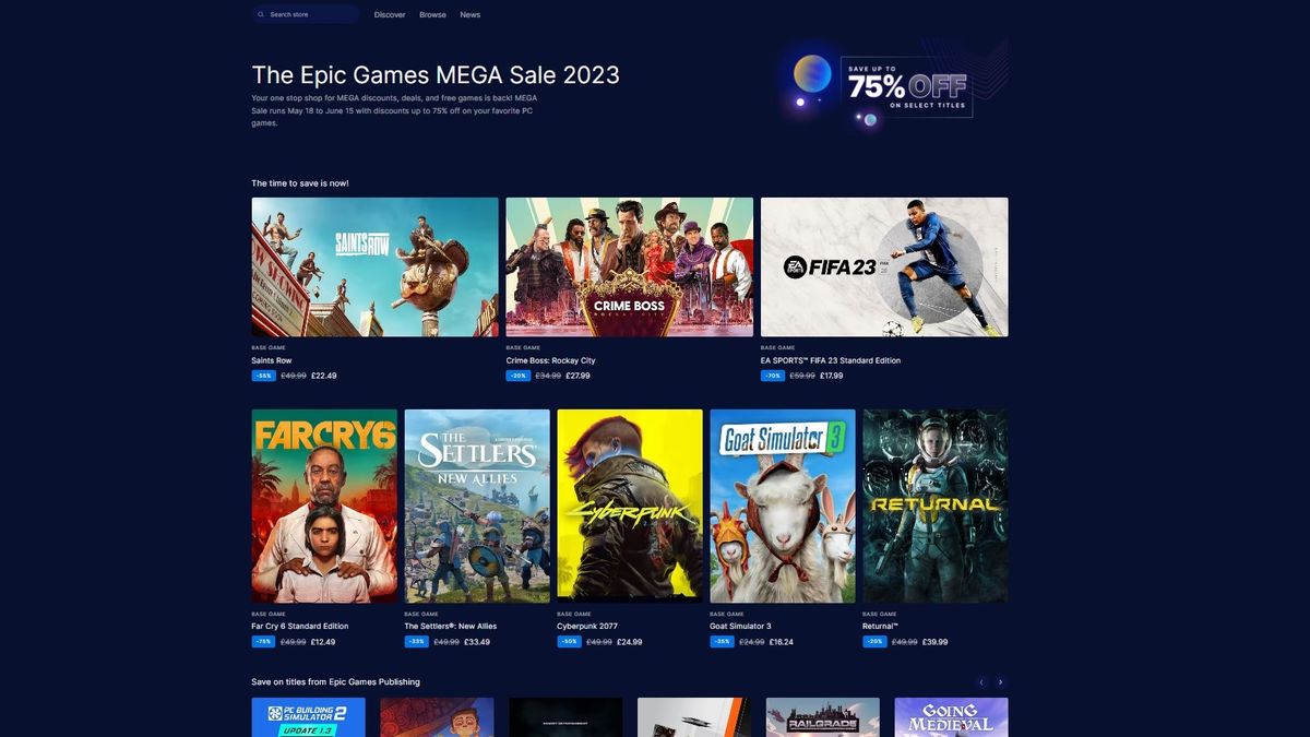 If you actually buy anything from Epic Games Store you'll now get ...