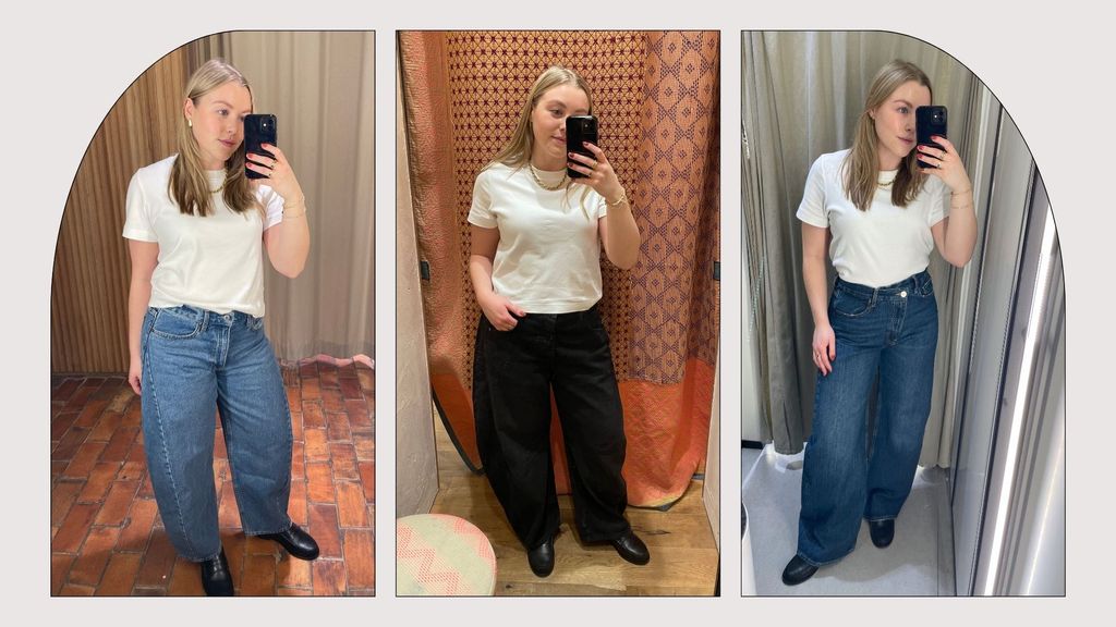 I Tried on So Many Barrel-Leg Jeans—These Are the Very Best | Who What Wear