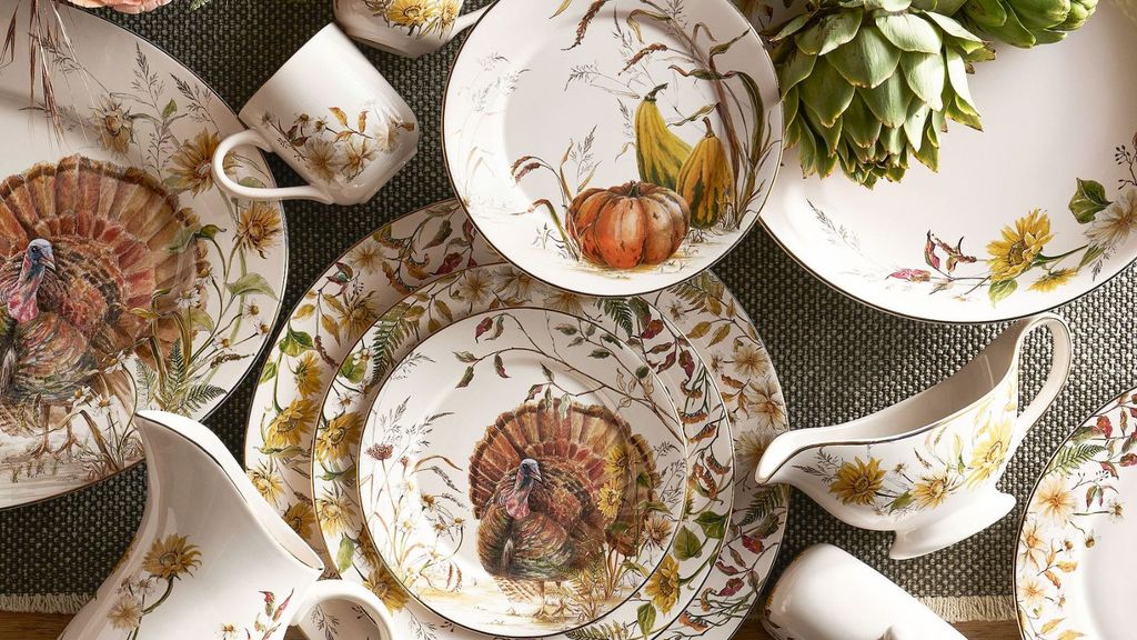 The designer-look Hudson Grace fall tableware collection is here ...