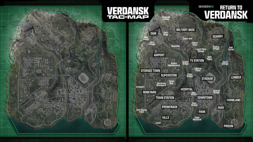 Welcome back to Verdansk: Drop into the OG Warzone map with Call of Duty Season 3 | Windows Central