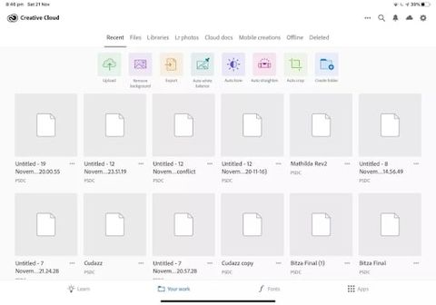 Adobe Creative Cloud cloud storage review | Tom's Guide