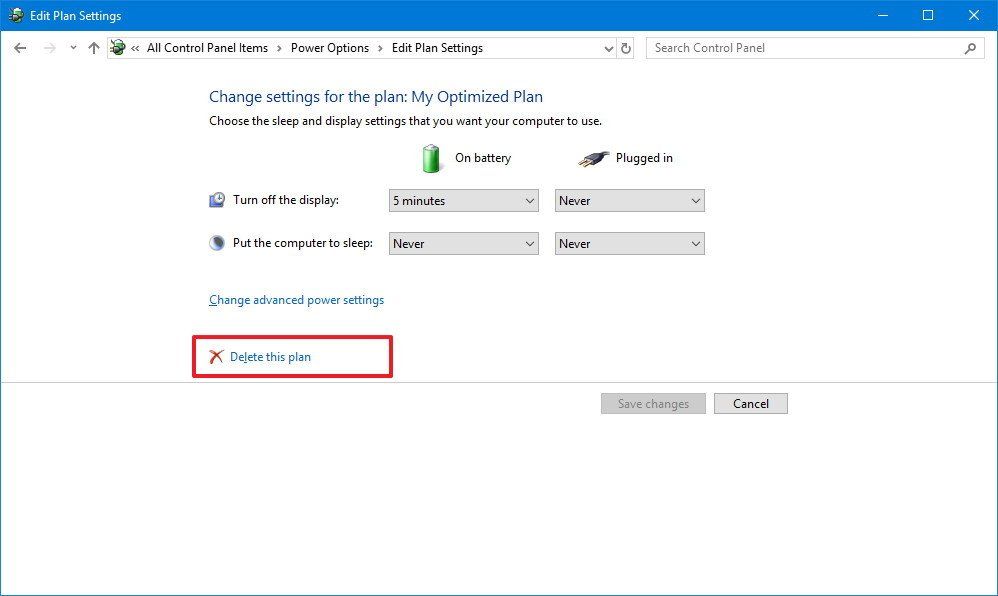 How to manage custom power plans on Windows 10 | Windows Central