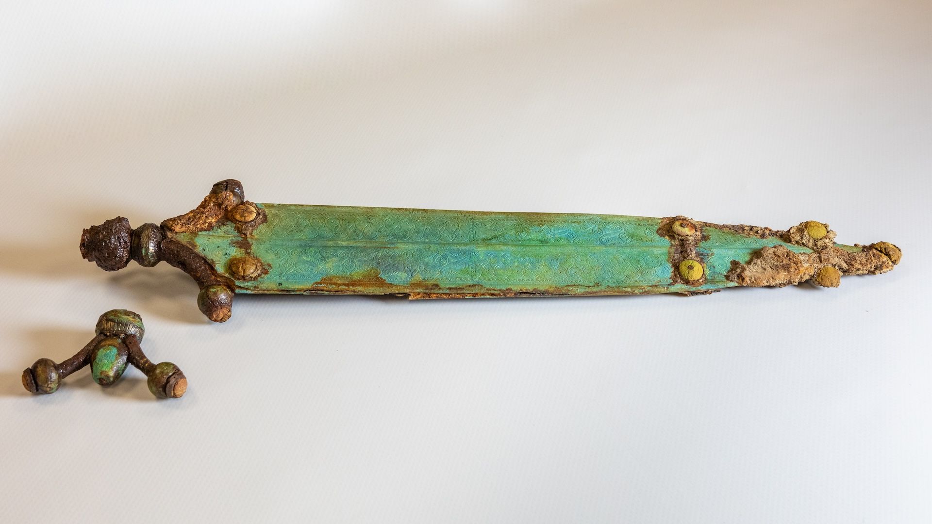 2,300-year-old sword with swastikas unearthed at necropolis in France ...