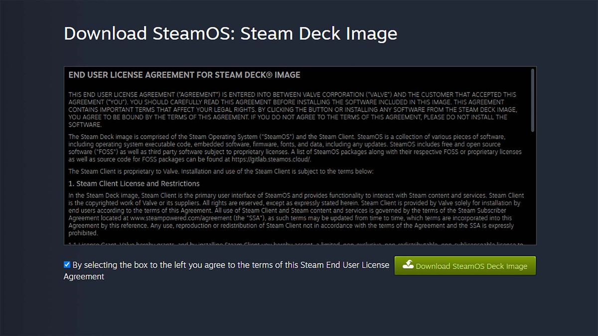Step-by-step instructions for downloading SteamOS on ROG Ally | Windows ...