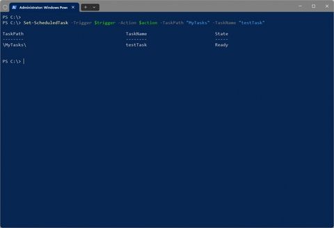 How to create scheduled tasks with PowerShell on Windows 10 | Windows ...