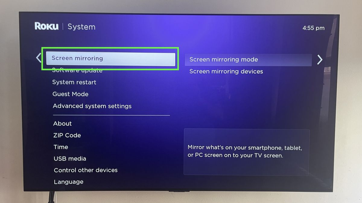 How to use screen mirroring on Roku | Tom's Guide