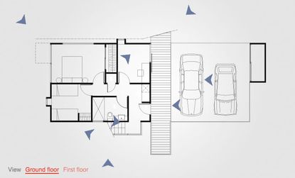 Colour pop: this bright red New Zealand house stands out in its leafy ...