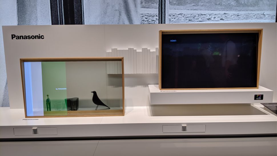 Panasonic’s Stunning Transparent OLED TV Looks Like a Piece of Art ...
