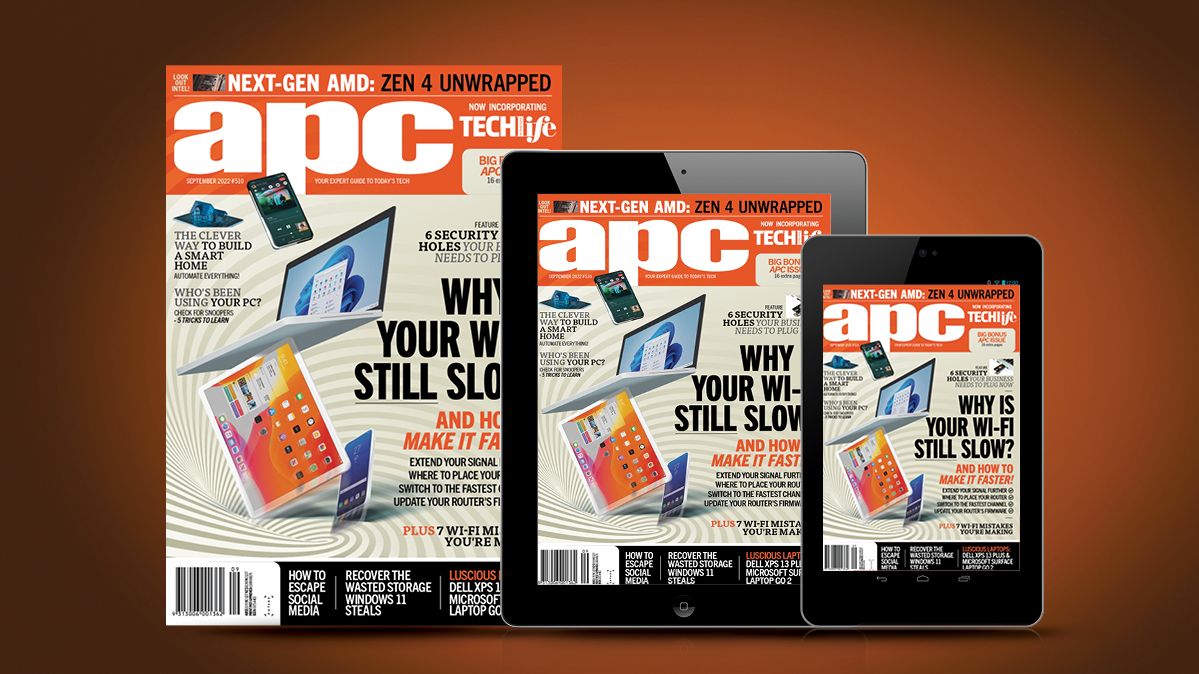 APC's September issue is on sale now! | TechRadar