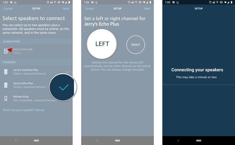 How to pair two Amazon Echo speakers to make a stereo pair | Android ...